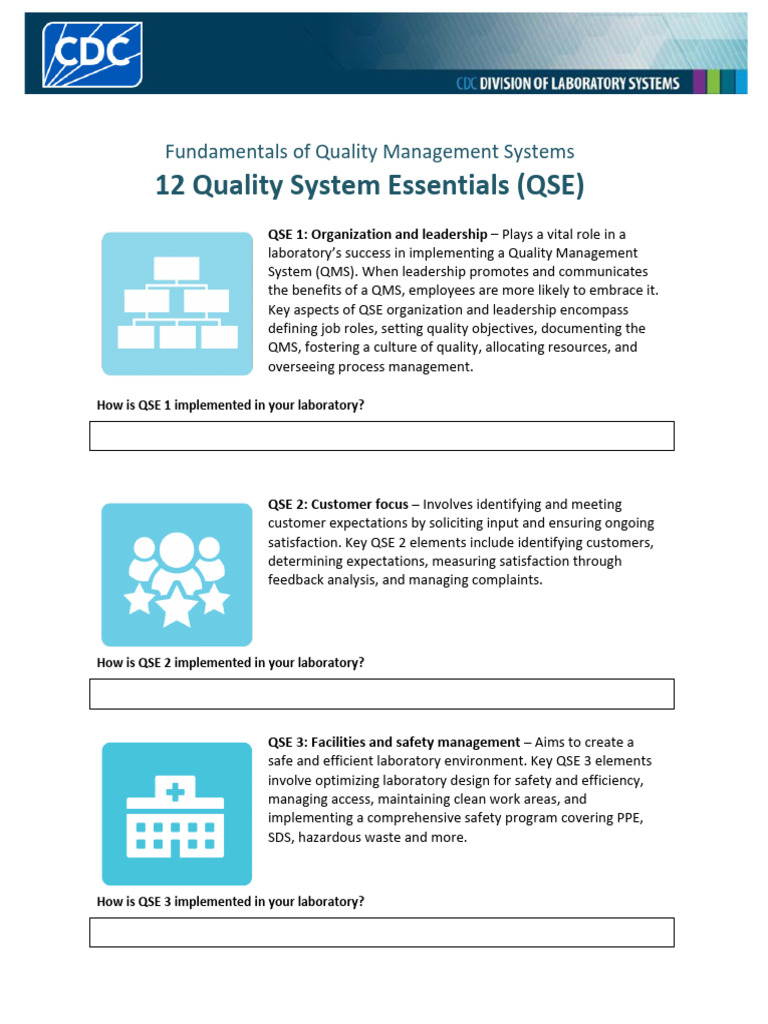 F-Qms 12 Qse Job Aid-Branded | PDF
