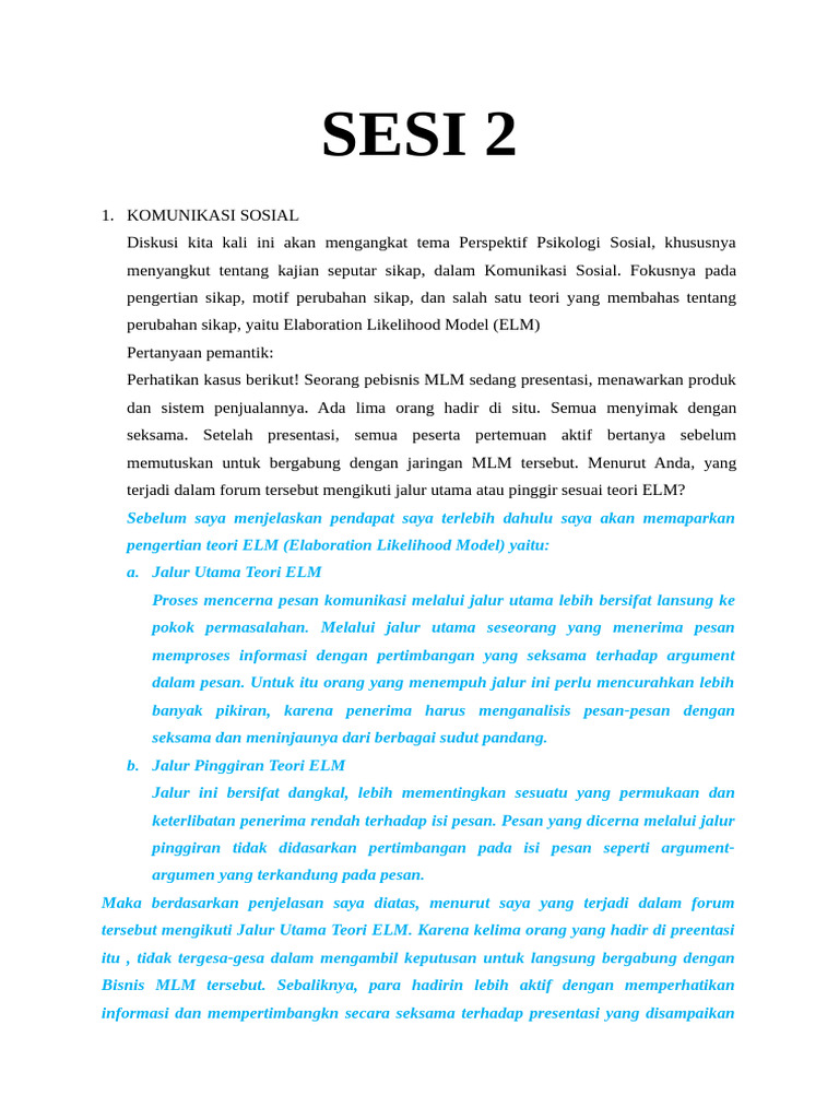 Sesi 2 | PDF