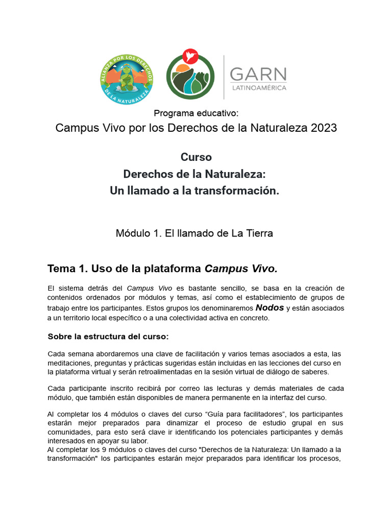 Curso DDNN - GARN. Modulo 1. Tema 1 | PDF