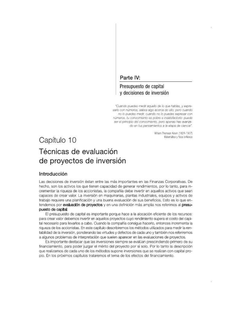 UNIDAD 5. DUMRAUF. CAP 10. | PDF