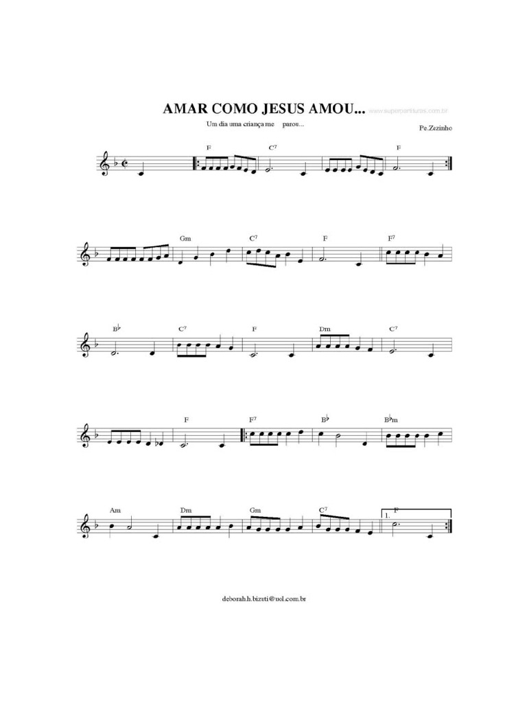 Amar Como Jesus Amou F Pdf