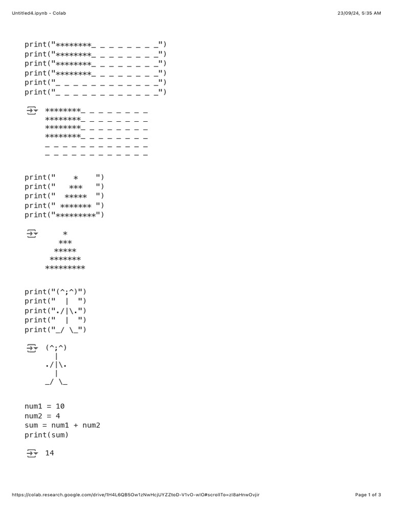 Untitled4.ipynb - Colab | PDF | Computer Programming