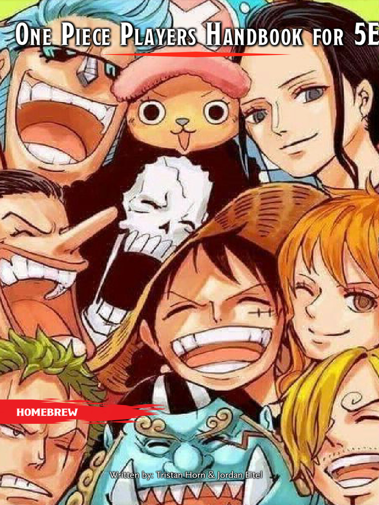 One Piece PHB for 5E _ GM Binder | PDF