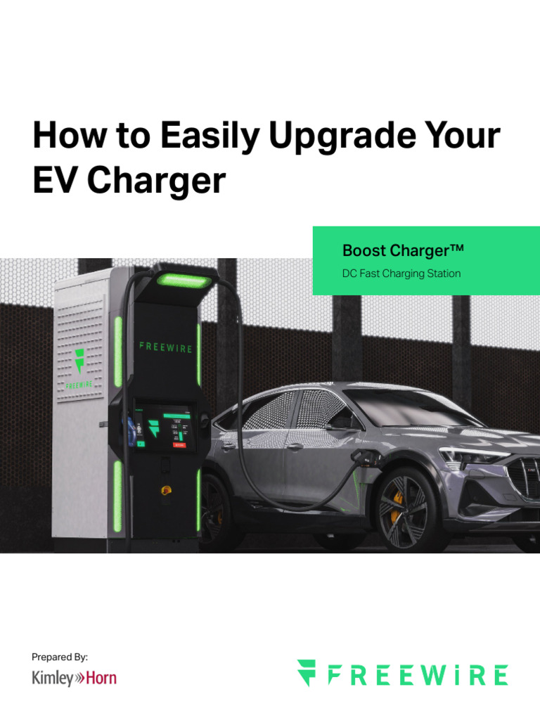 FreeWire - How To Easily Upgrade Your EV Charger | PDF