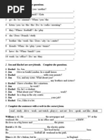 Past Time Words: Grammar Worksheet | PDF | Language Mechanics | Grammar