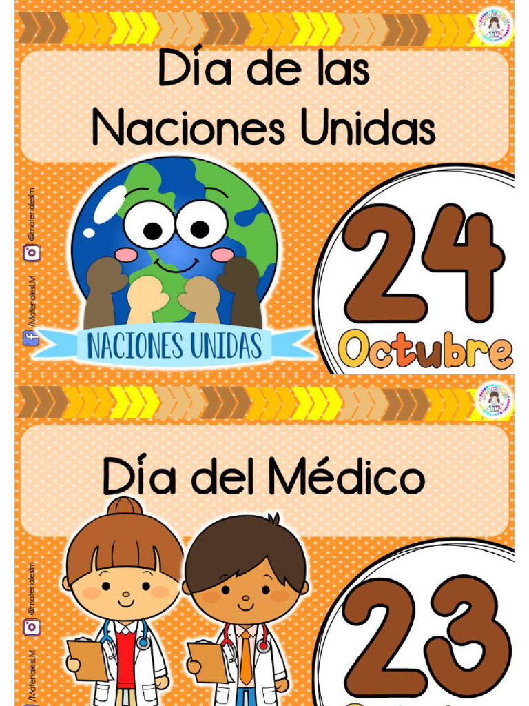 Efemerides Mes de Octubre | PDF