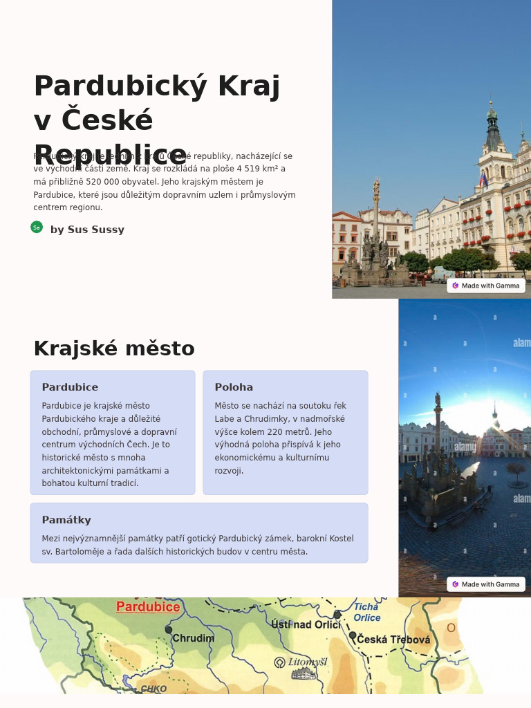 Pardubicky Kraj V Ceske Republice | PDF