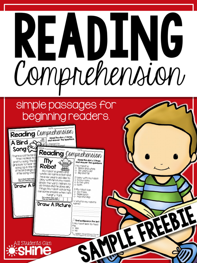 Comprehension: Simple Passages For Beginning Readers | PDF