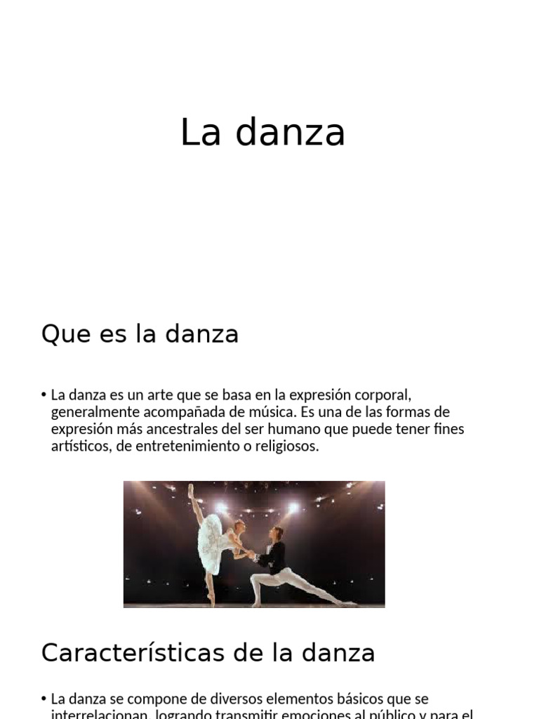 La danza | PDF