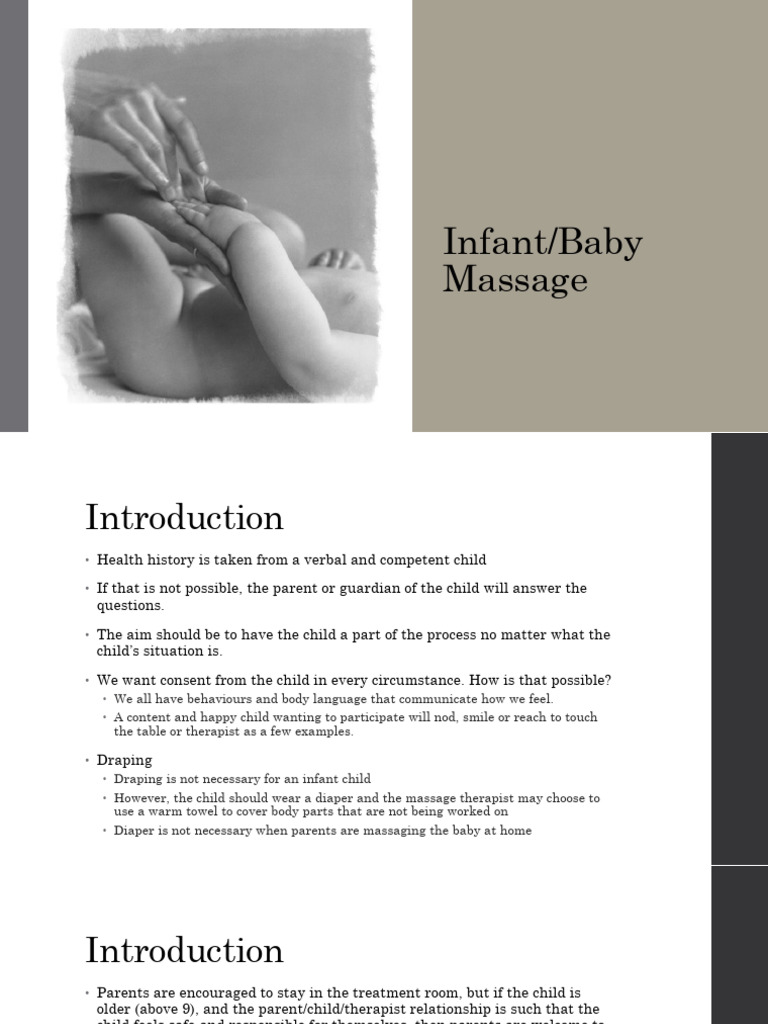 26 Infant-Baby Massage | PDF