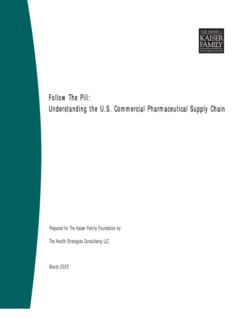 Follow The Pill - US Commercial Pharma Supply Chain | PDF | Pharmacy ...