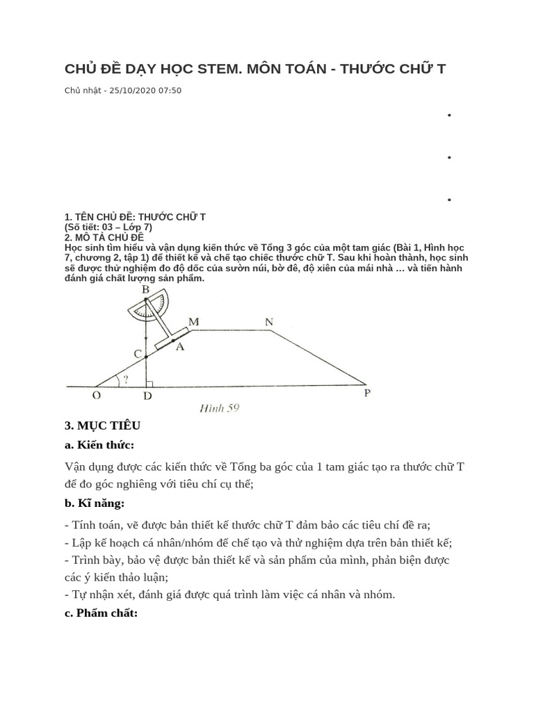 Toán 7 Thư C CH T | PDF