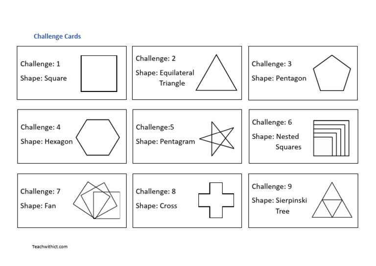 Challenge Cards | PDF