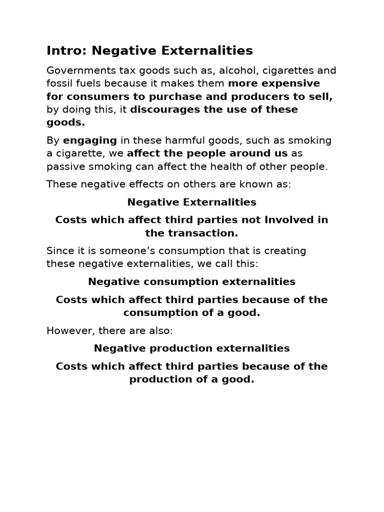 Econ Revision - NEs and PEs | PDF