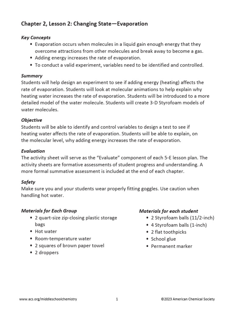 ch2 l2 Lesson Plan | PDF