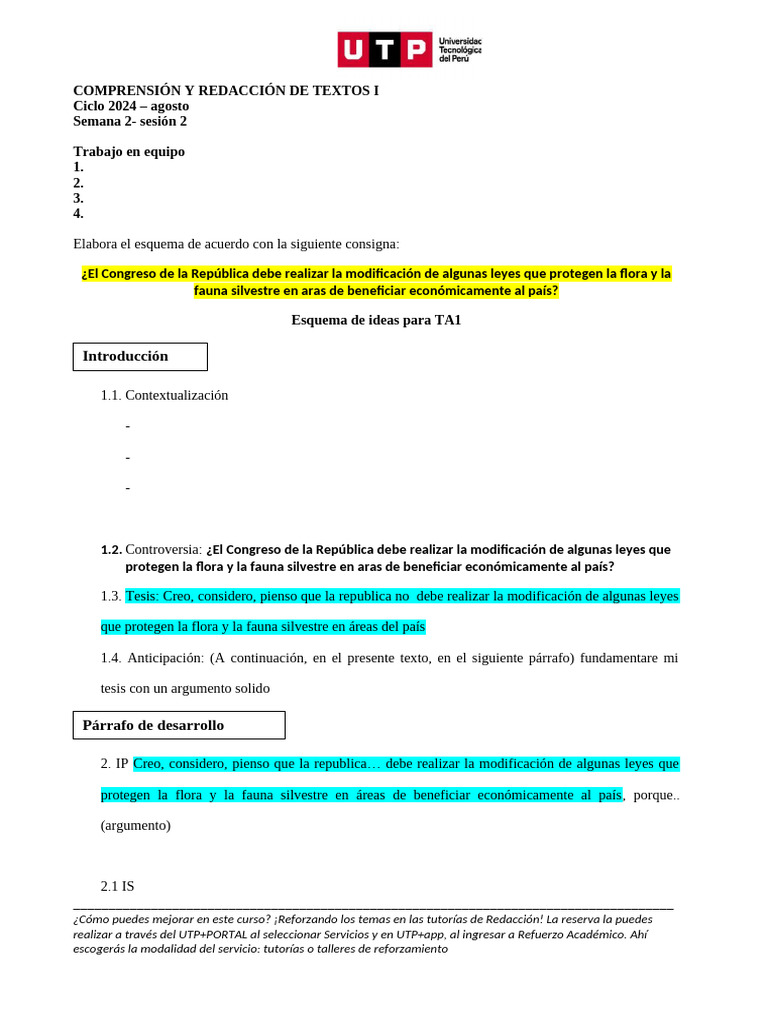 S02 - S2-Esquema Grupo 4 | PDF