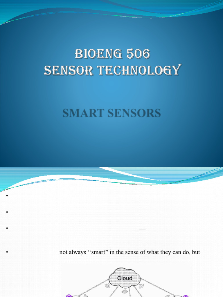 Smart Sensors | PDF