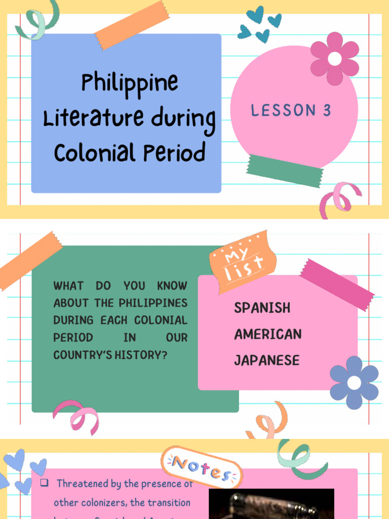 LESSON-3-COLONIAL-PERIOD | PDF