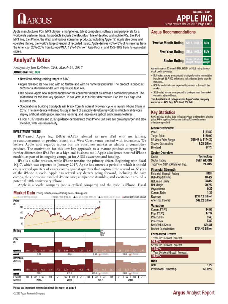 Apple Equity Report | PDF