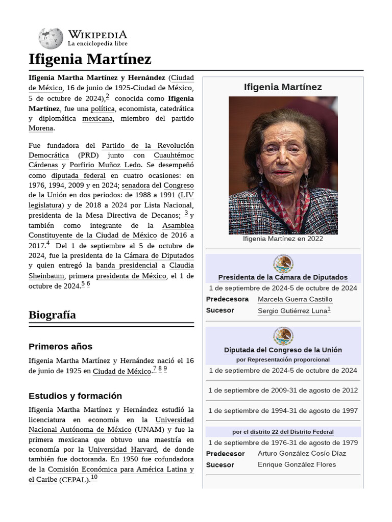 Ifigenia Martínez | PDF
