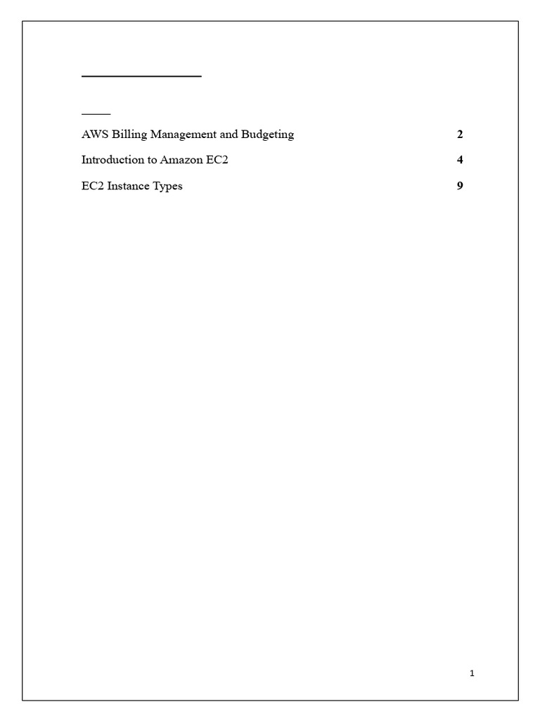 Aws Ec2 Notes Pdf