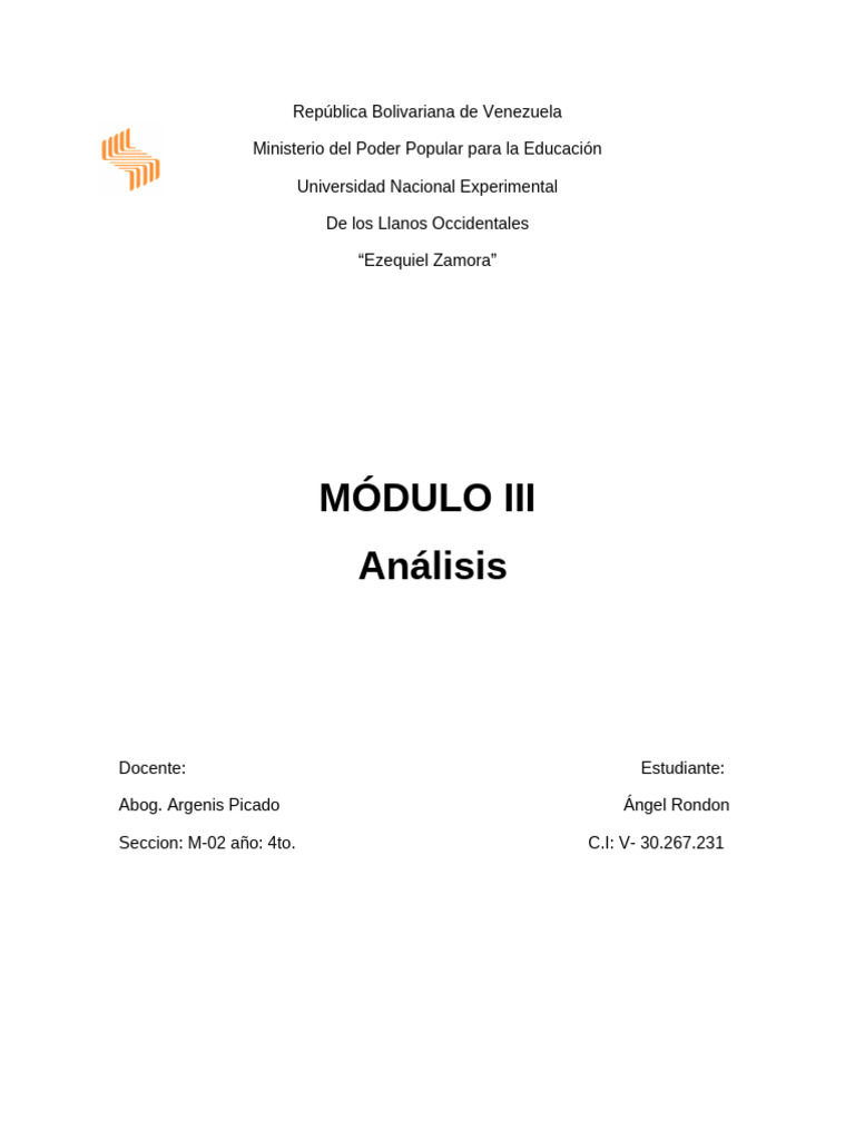 análisis práctica II | PDF
