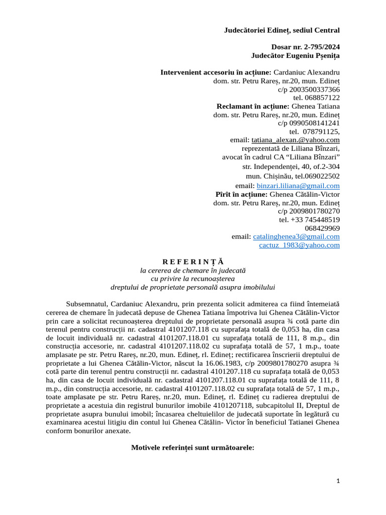 Referinta de La Fiu | PDF