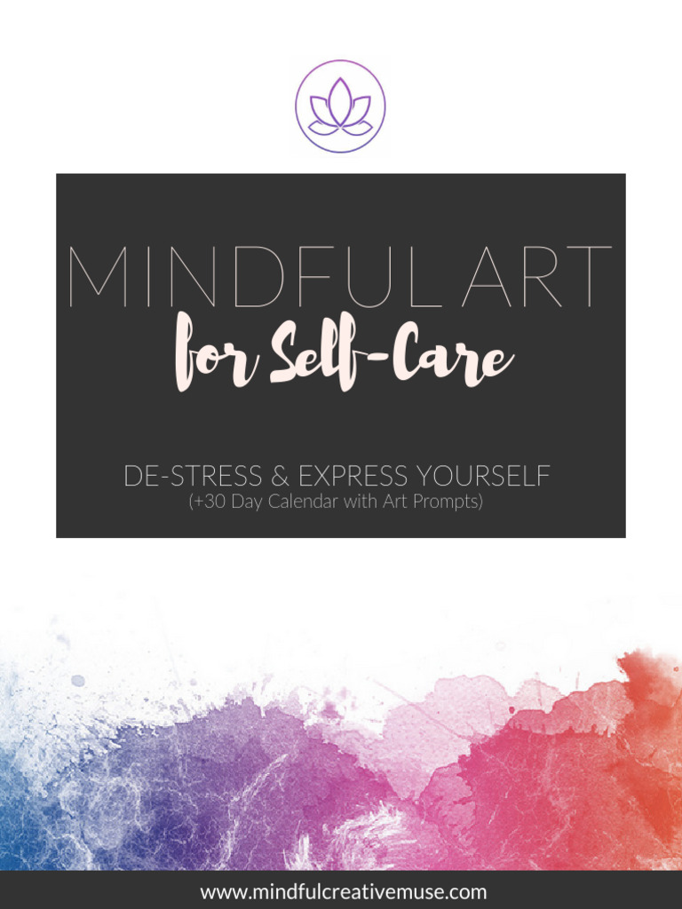 Workbook - Mindful Art For Self Care-2 | PDF