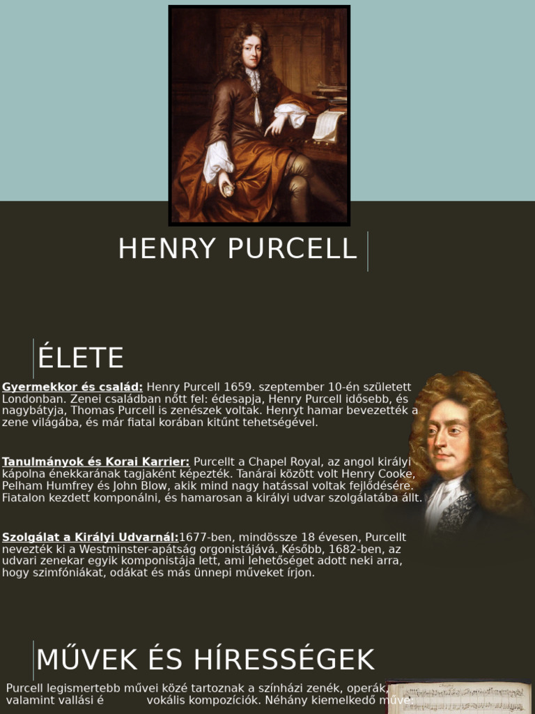 Henry Purcell | PDF