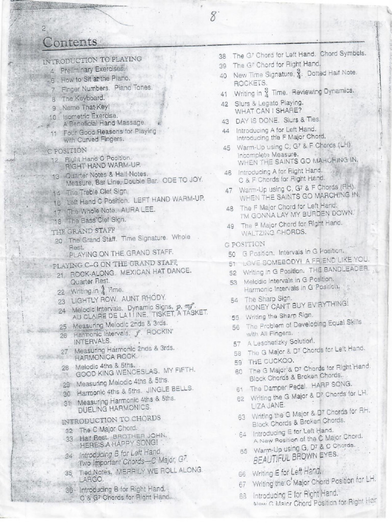 Livre Musique Piano | PDF