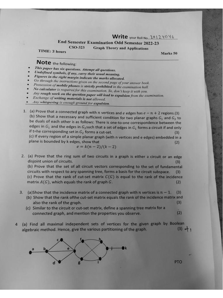 graph theory (1) | PDF