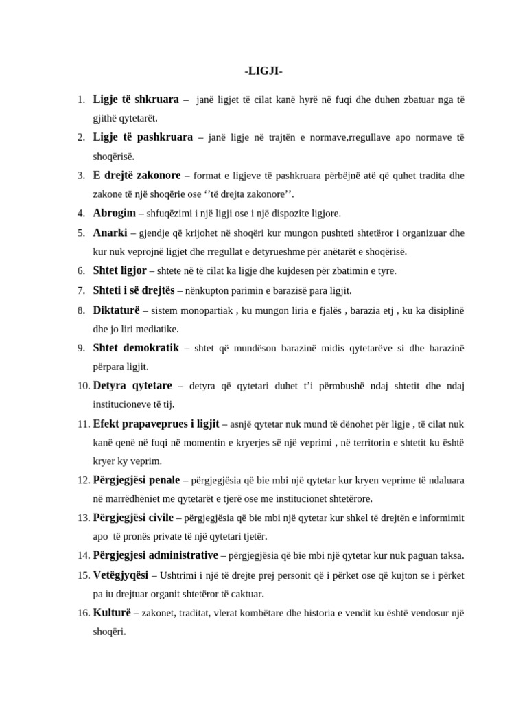 Ligji | PDF
