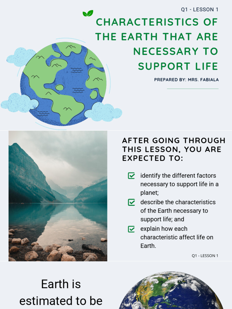 Lesson 1 2 Earth Science | PDF