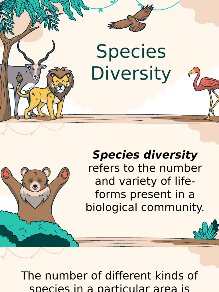 Species Diversity | PDF