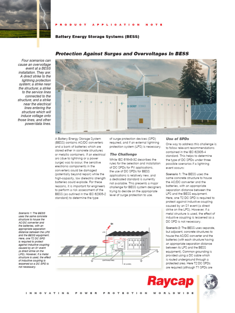 BESS Application Note G09 00 199 | PDF