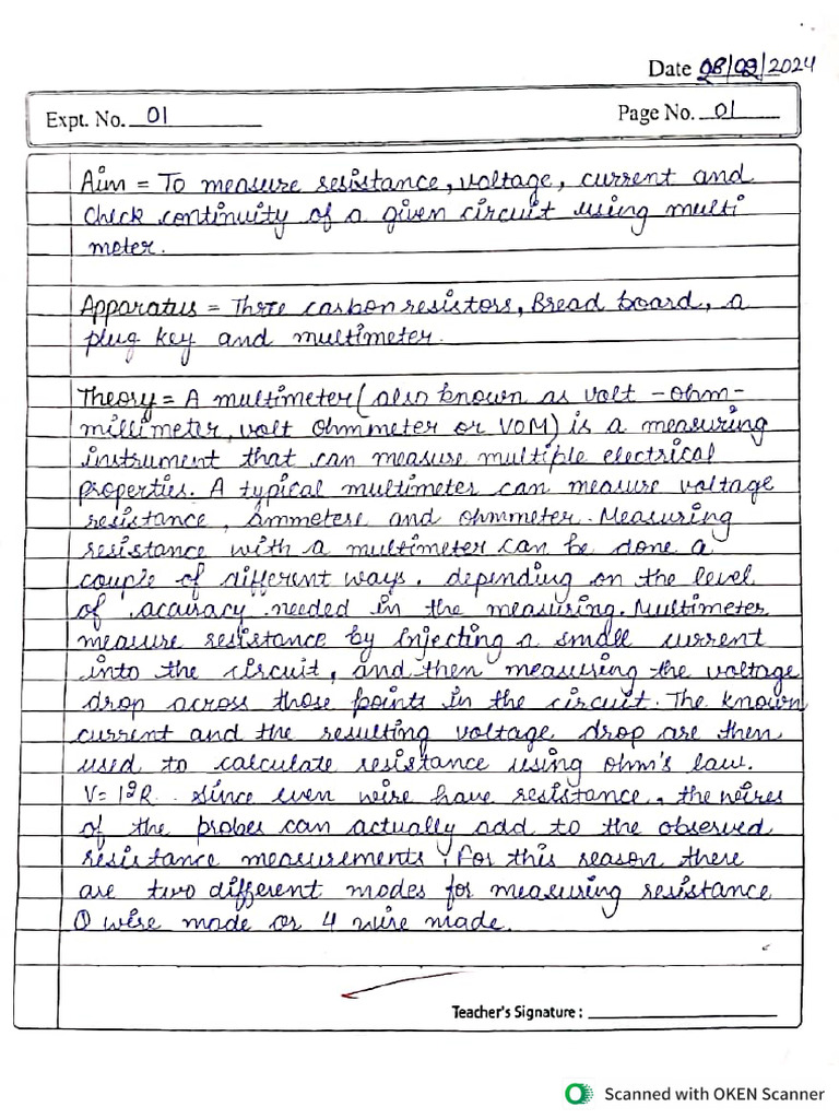 Physics Ki File Sem 2 | PDF