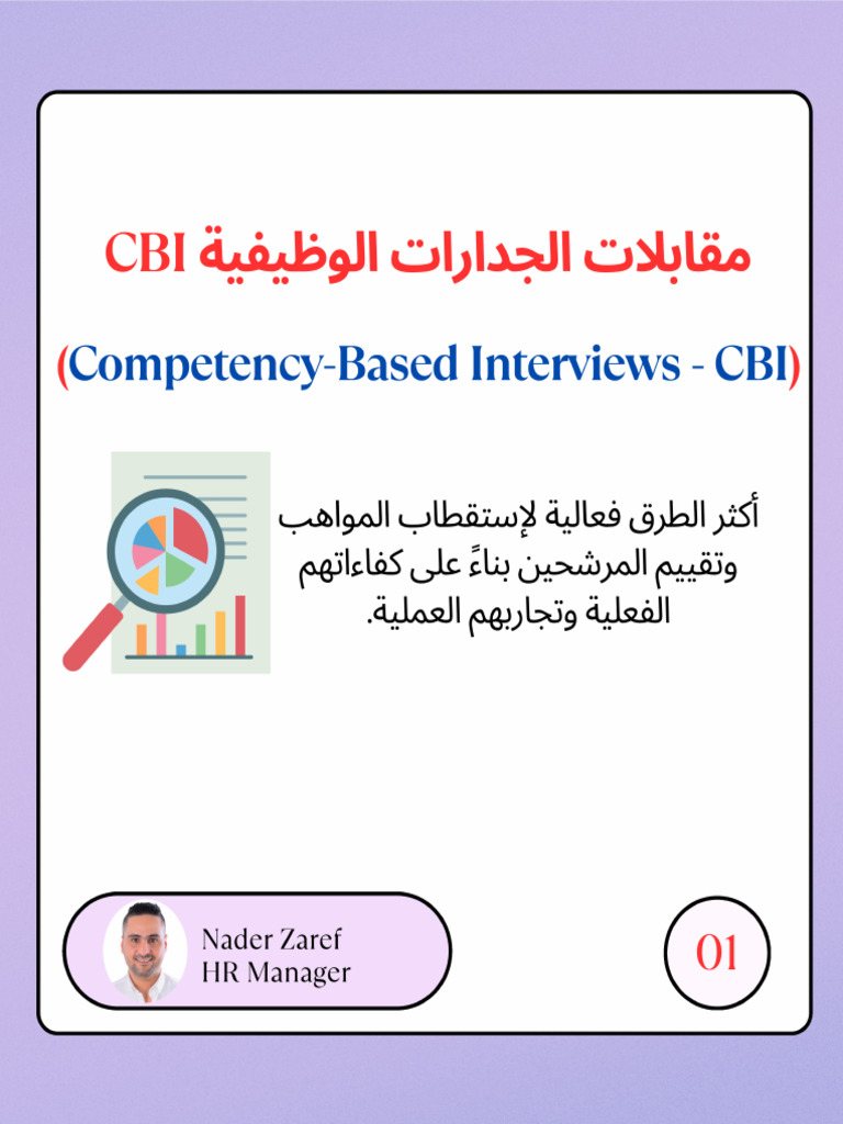Competency-Based Interviews - CBI | PDF