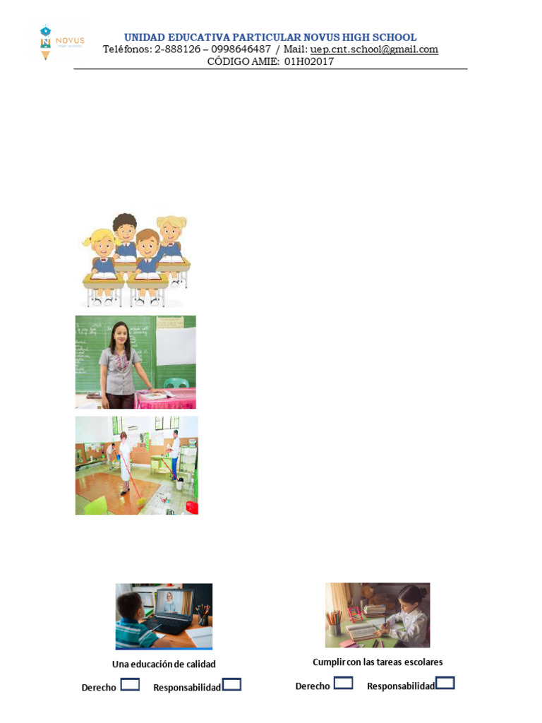 Actividad Final - EESS - 2do EGB | PDF