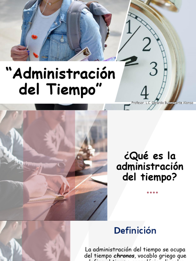 Unidad I Administración Del Tiempo UTL | PDF