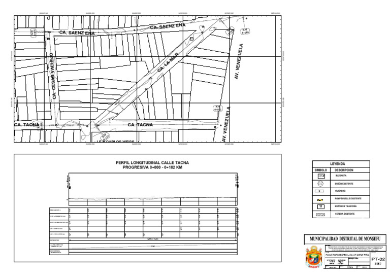 ACADDDD-2. Plano de Planta y Perfil - PARCHADO - OK - C3D-Model-Layout1 | PDF