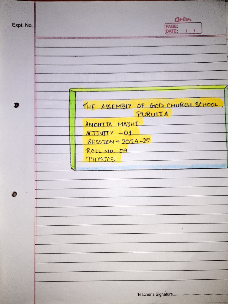 Physics Activity | PDF