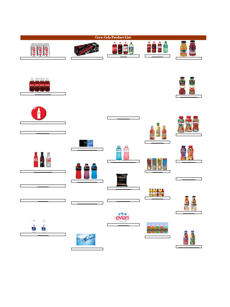 Coca Cola | PDF