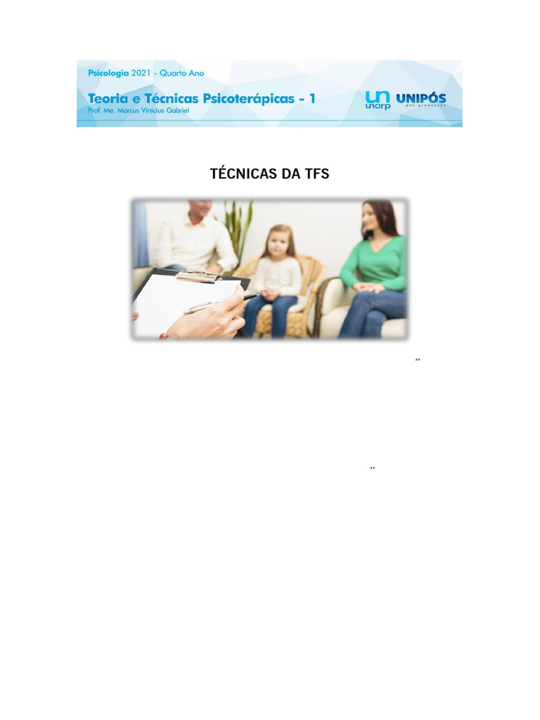 Técnicas de TFS | PDF