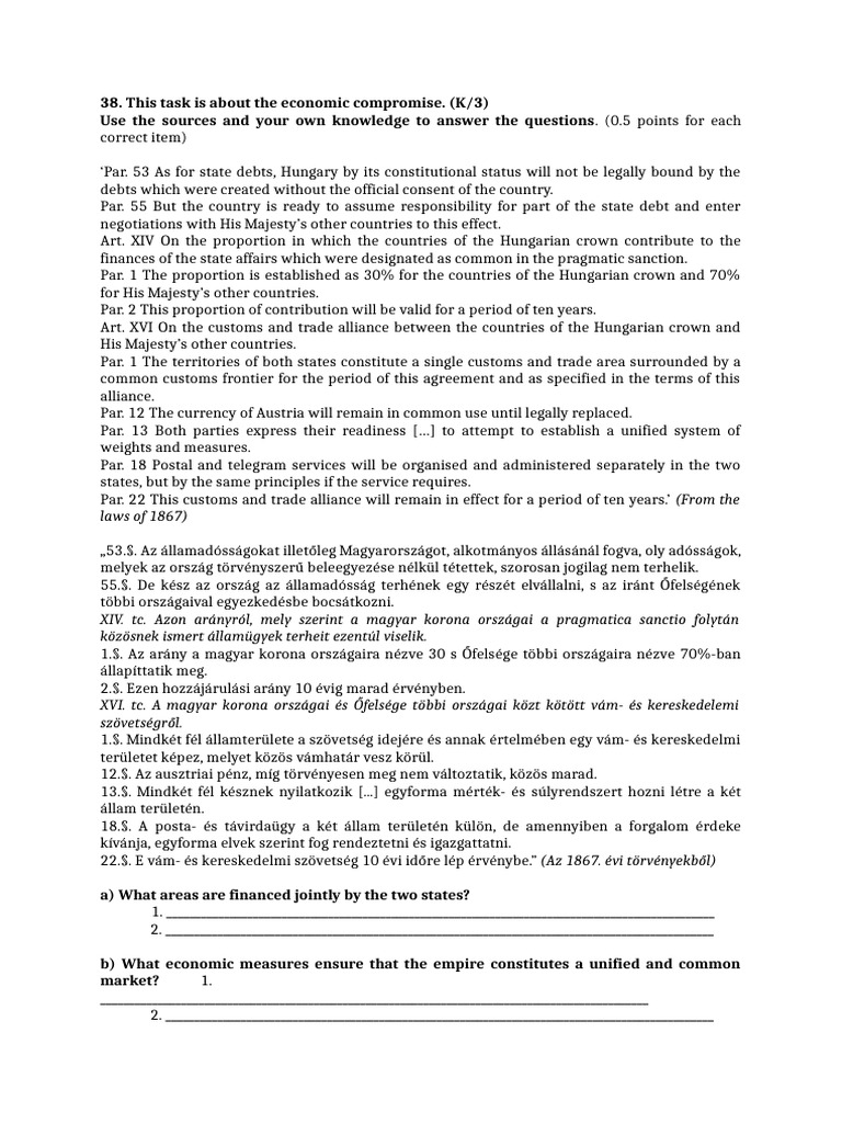 Tori TZ Feladatok | PDF