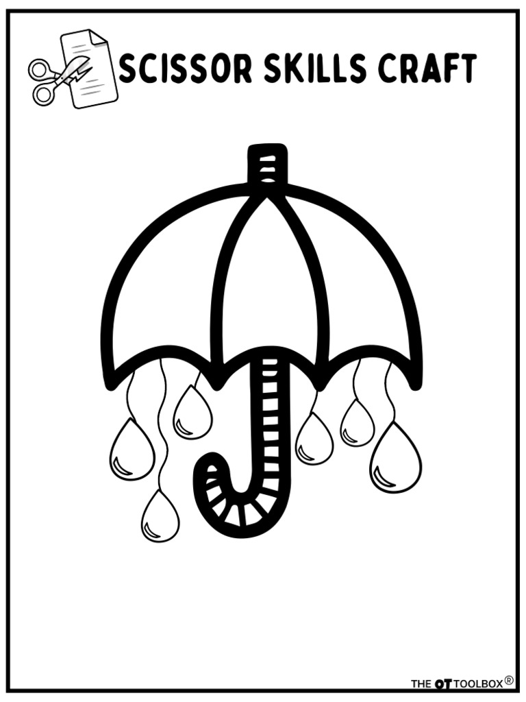 Umbrella-Raindrop-Scissor-Skills | PDF