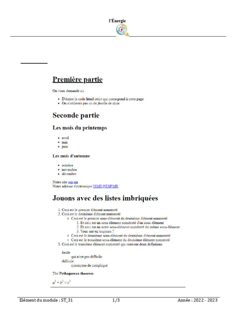 TP HTML | PDF