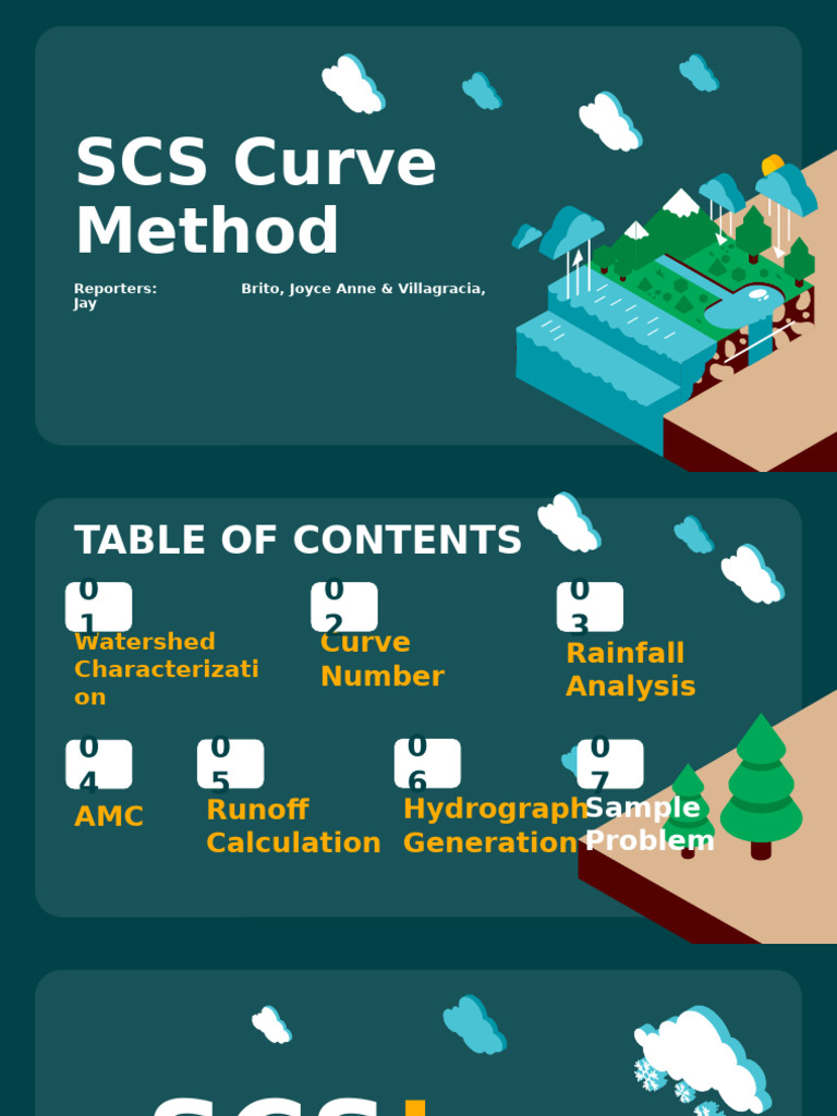 SCS Curve Method | PDF