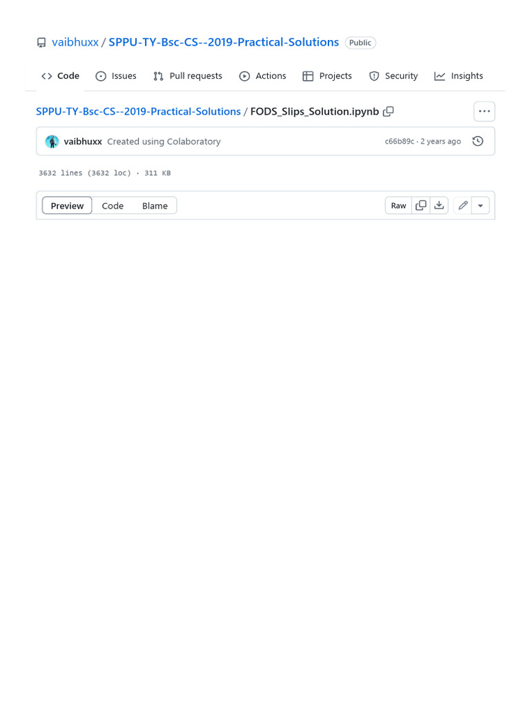 SPPU-TY-Bsc-CS--2019-Practical-Solutions_FODS_Slips_Solution.ipynb at main · vaibhuxx_SPPU-TY ...