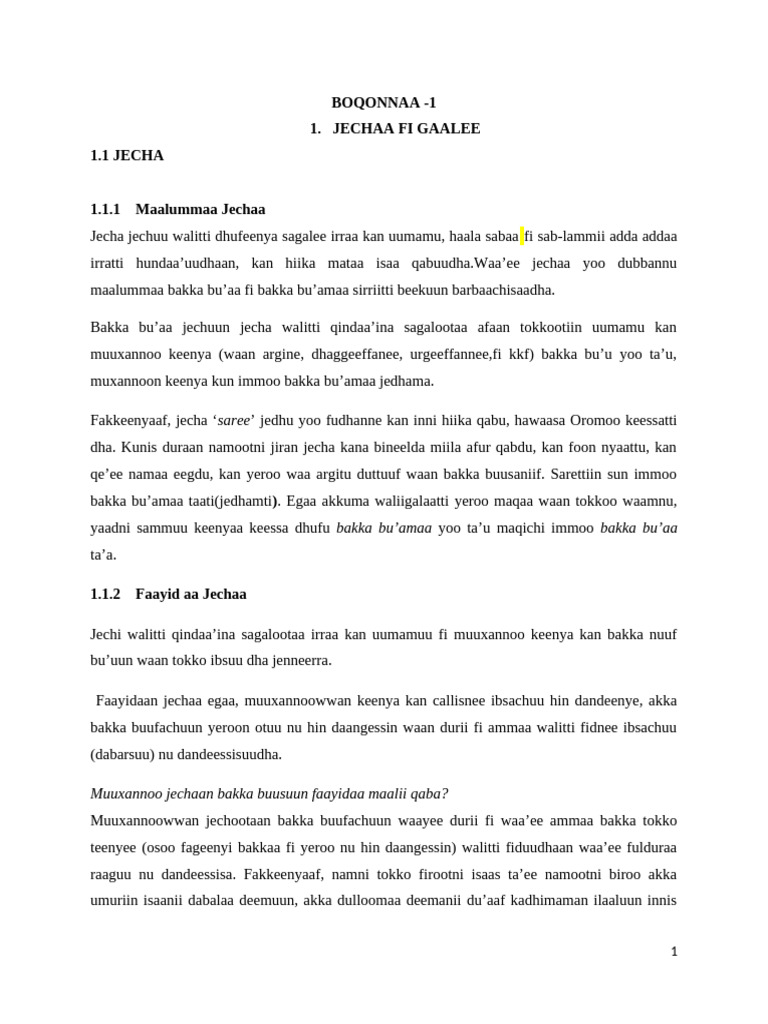 Ijaarsa Barreeffamaa I - 025122 | PDF