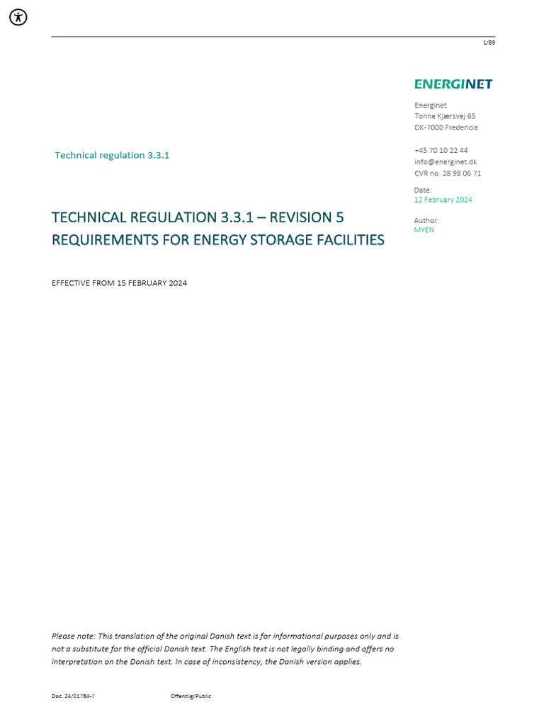 Technical Regulation 3 3 1 Revision 5 Effective From 15 February 2024 | PDF